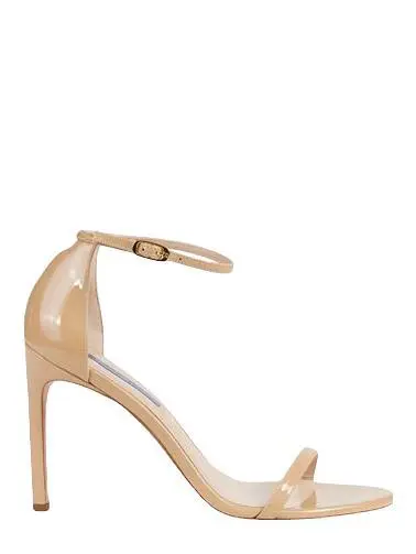 STUART WEITZMAN Leather Ankle Strap Sandals - Pink