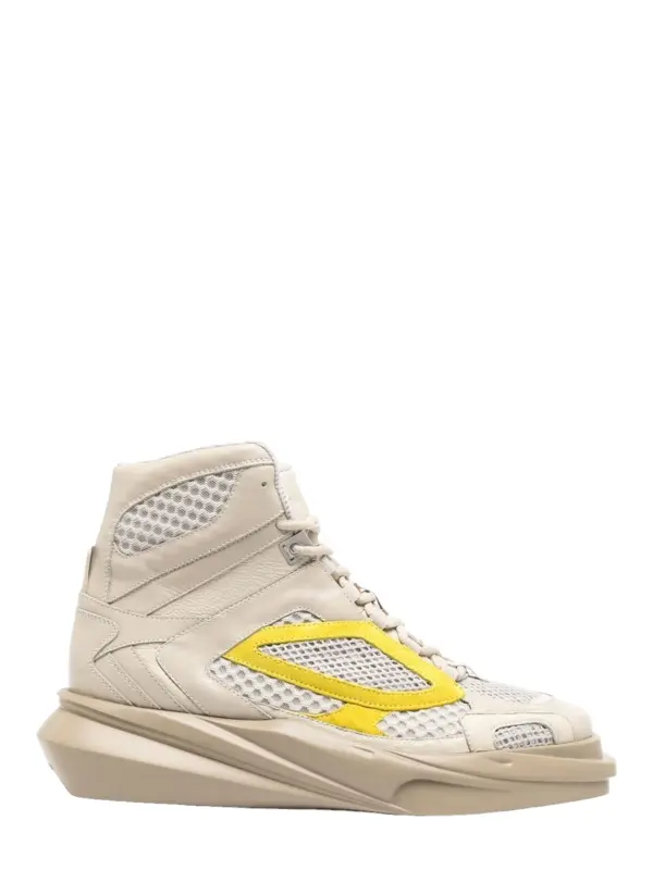 1017 Alyx 9sm Panelled High-top Sneakers - Brown
