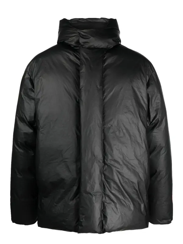 Heron Preston Hooded Puffer Jacket - Black