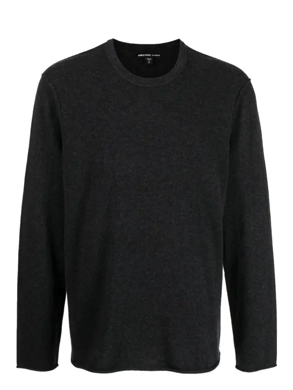 JAMES PERSE Grateful Dead Intarsia Knit Cashmere Jumper - Grey