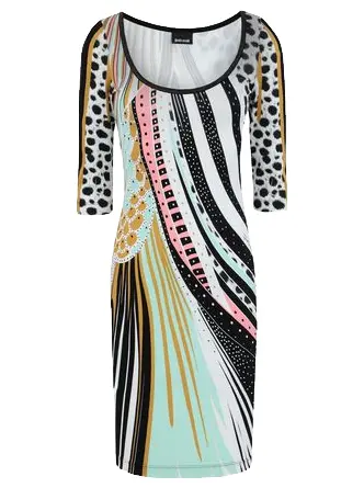Just Cavalli Mini Dress - Black