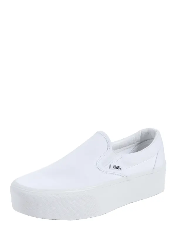 VANS Classic Slip-on Stackform Sneakers - Canvas True White
