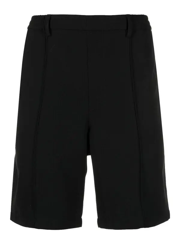 Ami Elasticated-waist Bermuda Shorts - 1