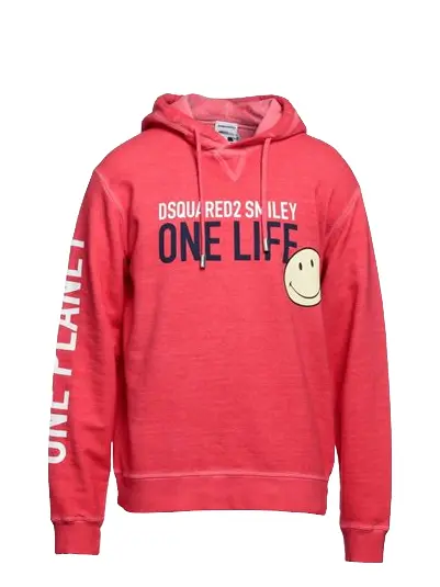 Dsquared2 French Terry Hoodie - Red