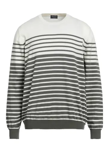 DRUMOHR Striped Knit Sweater - Green