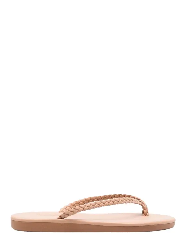 ANCIENT GREEK SANDALS Braided-strap Flip Flops - Neutrals