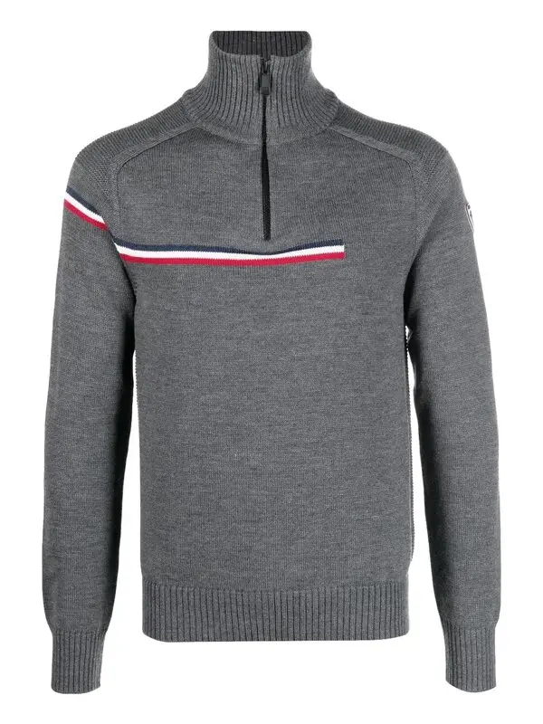 Rossignol Major Zip-up Sweater - Grey