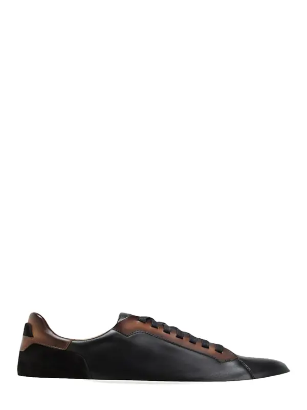 Magnanni Amadeo Bicolor Leather Sneakers - Black