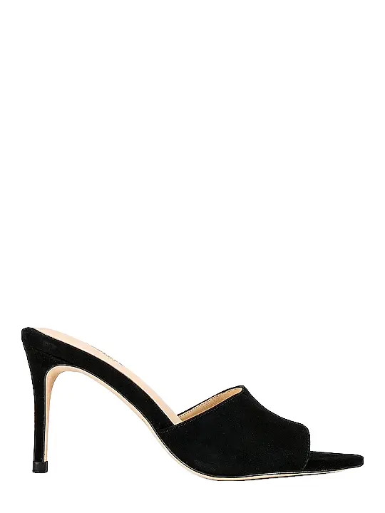 L'Agence Lolita V Mule - Black