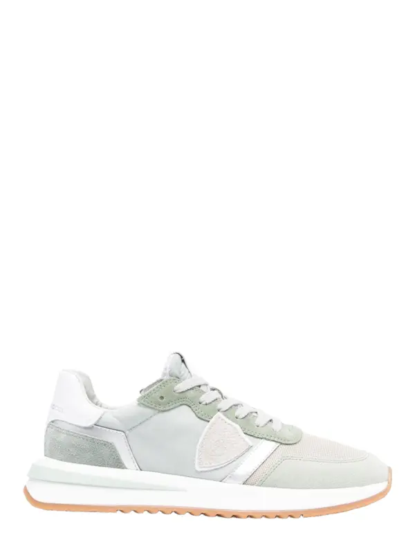 Philippe Model Low-top Suede Sneakers - Green