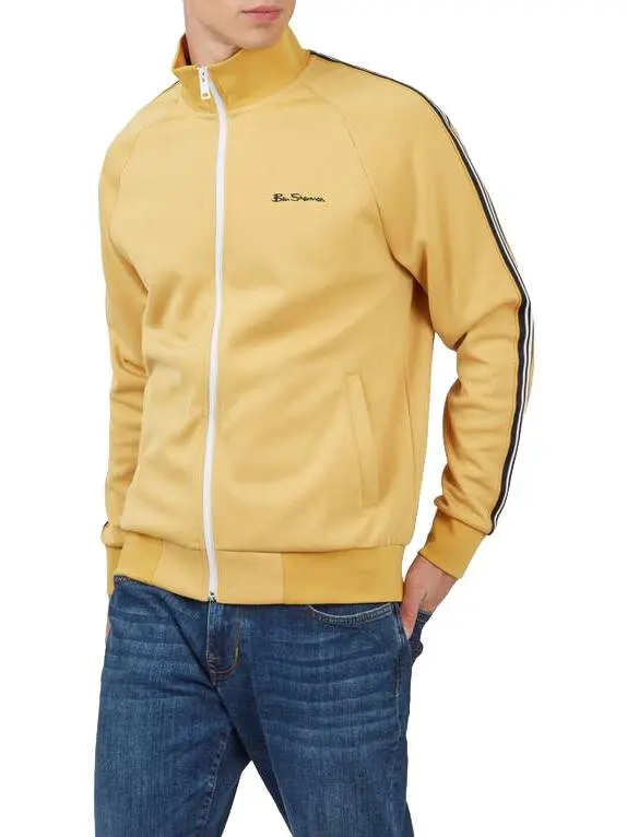 Ben Sherman House Taped Track Jacket - Sunflower