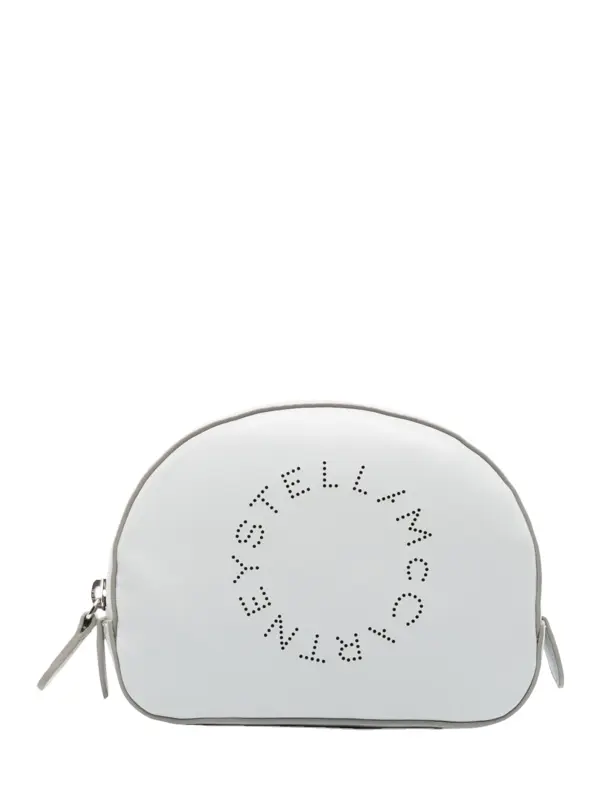 Stella McCartney Perforated Logo Makeup Bag - Blue