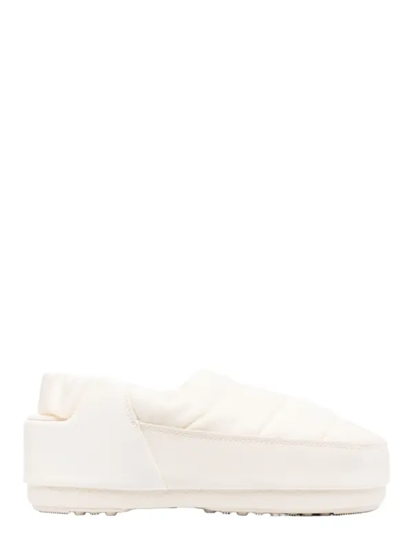 Moon Boot Evolution Padded Slingback Mules - Neutrals