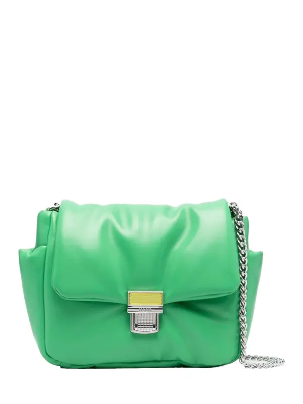 MSGM Bi-fold Padded Bag - Green
