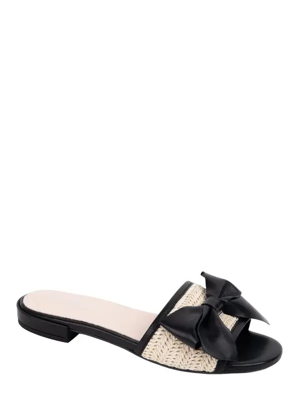 PATRICIA GREEN St. Tropez Slide Sandal - Black