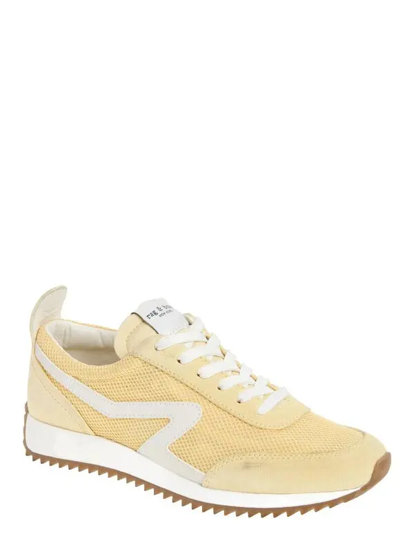Rag & Bone Retro Runner Mesh Sneaker - Honey