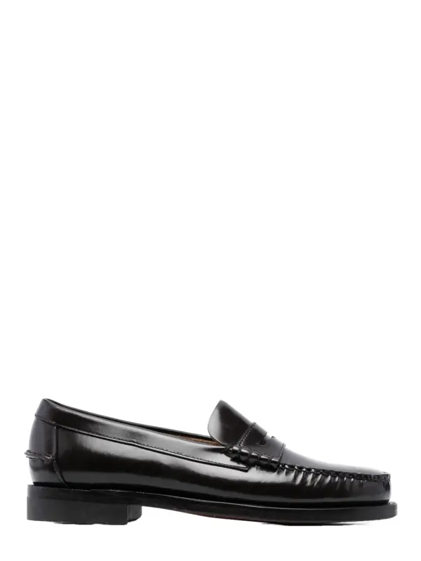 SEBAGO Classic Leather Loafers - Brown