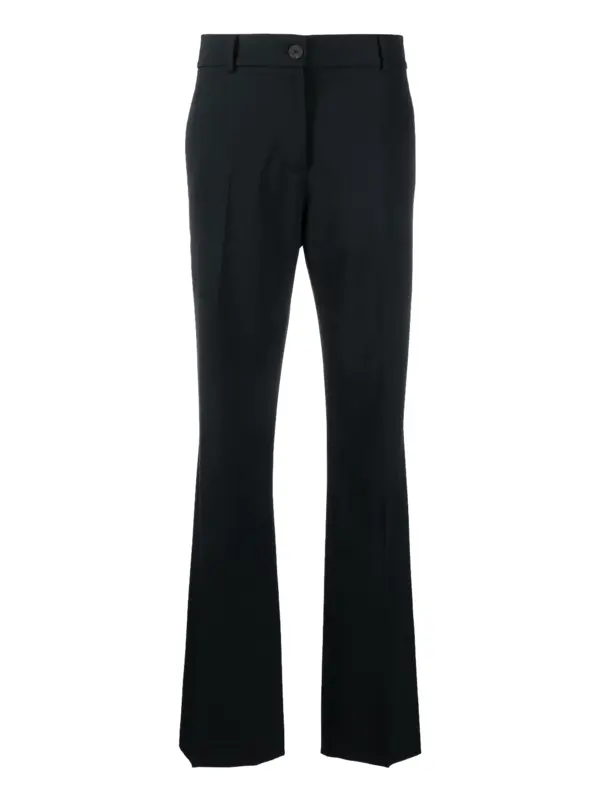 Studio Nicholson Rie Virgin Wool-blend Trousers - Blue