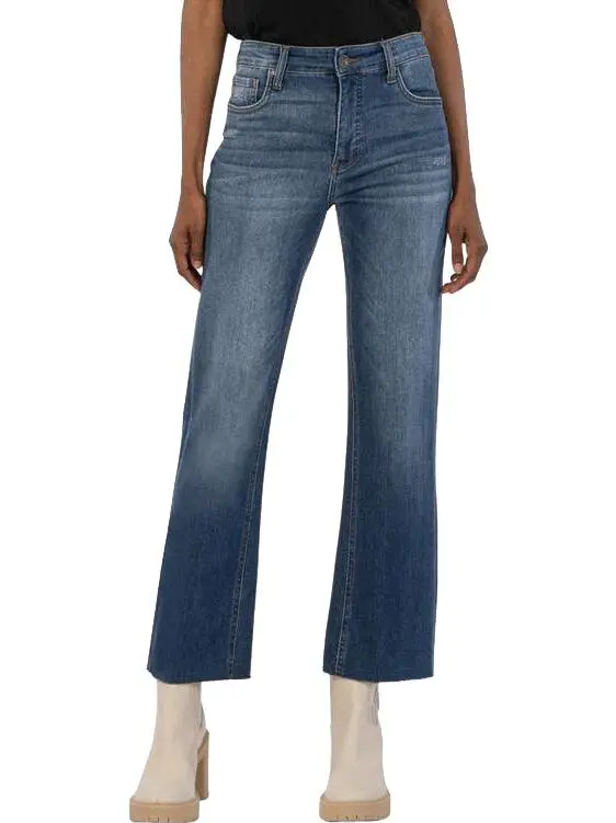 Kut From The Kloth Kelsey High-rise Flare Jeans - Royal