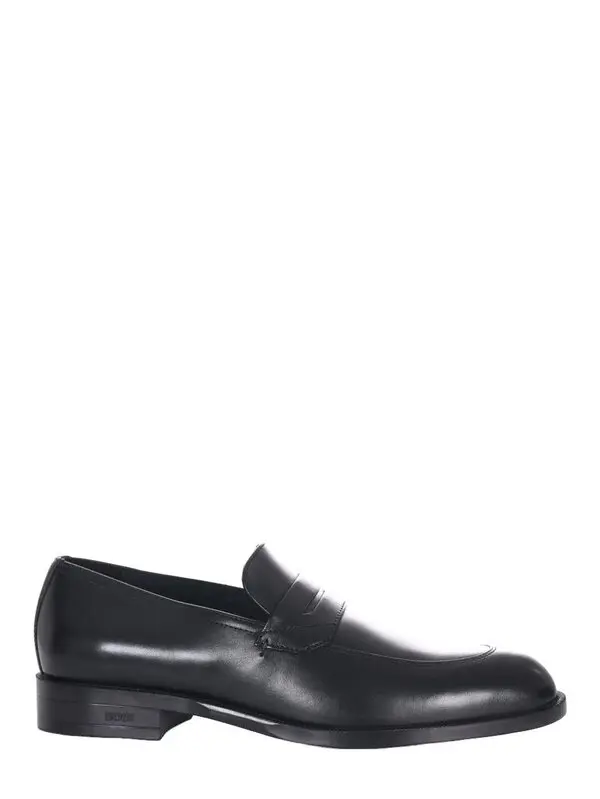 Hugo Boss Flat Loafers - Black