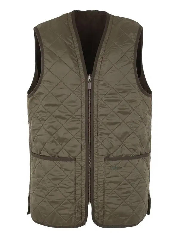 Barbour Polarquilt Waistcoat Zip Liner - Green
