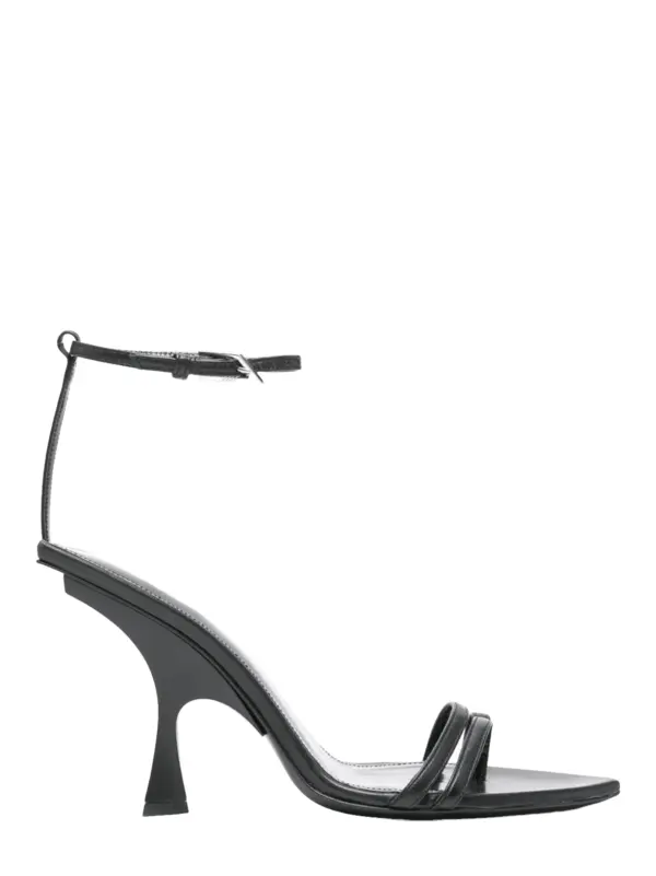 Attico 95mm Ester Sandals - Black
