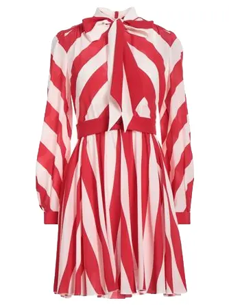 Dolce & Gabbana Mini Shirt Dress - Red