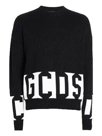 Gcds Crewneck Sweater - Black