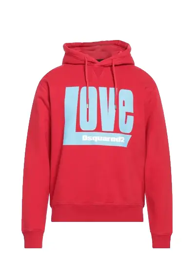 Dsquared2 Sweatshirt In Cotton And Elastane - Red