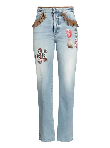 Dsquared2 Straight Leg Jeans - Blue