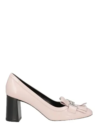 TOD'S Leather Loafers - Pink