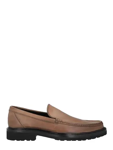 TESTONI Calfskin Loafers - Brown