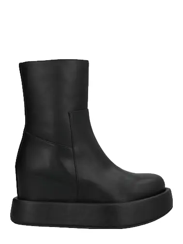 Paloma Berceló Leather Ankle Boots - Black