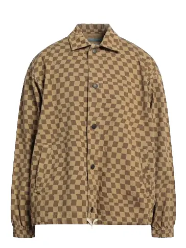 INCOTEX RED X FACETASM Shirt Sand Size Cotton - Beige