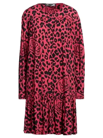 Moschino Mini Shirt Dress - Red