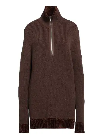 Raf Simons Turtleneck Top - Brown