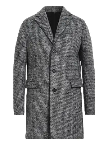 PAOLO PECORA Houndstooth Flannel Blazer - Grey