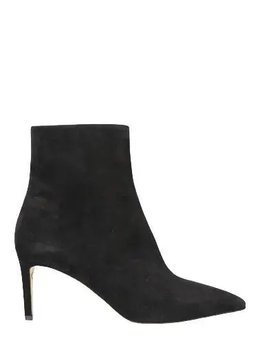 FERRAGAMO Suede Ankle Boots - Black