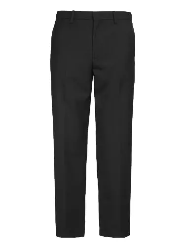 DEPARTMENT 5 Straight Leg Tailored Pants - Black