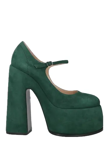 Casadei Mary Jane Pumps - Green