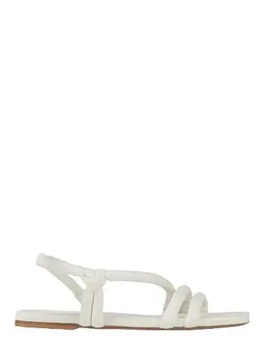 BALDININI Leather Sandals - White