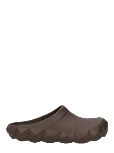 Valentino Garavani Rubber Mules - Brown