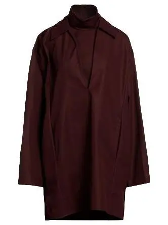 JIL SANDER Mini Trapeze Dress - Brown