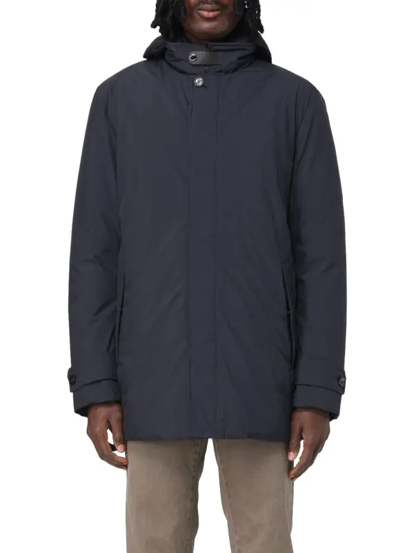 MOORER Coat - Blue