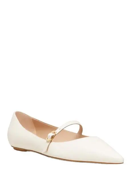 STUART WEITZMAN Emilia Mary Jane Flat - Seashell