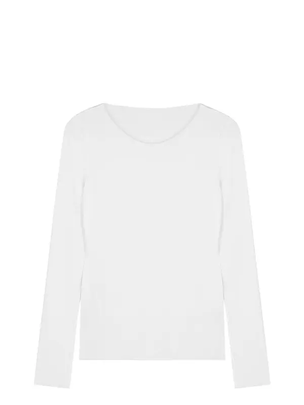 Wolford Aurora Pure Jersey Top - White
