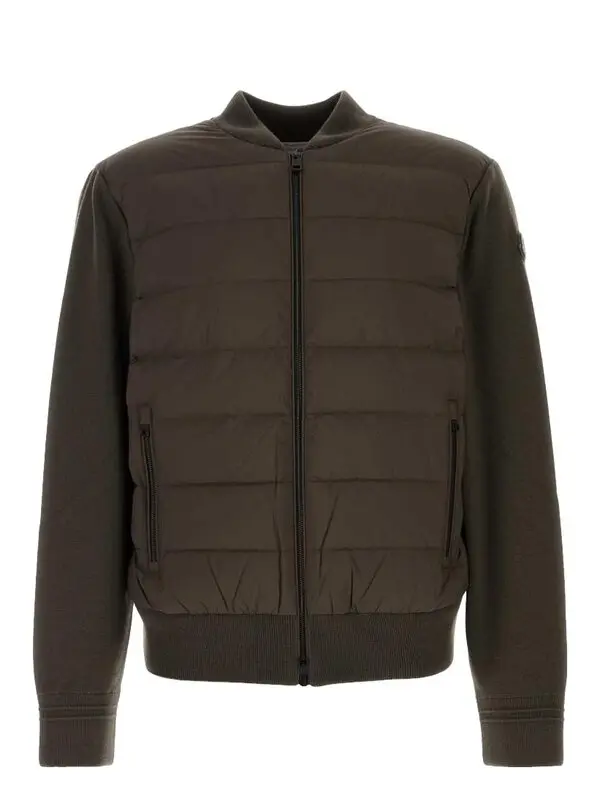 Moncler Wool Cardigan - Brown