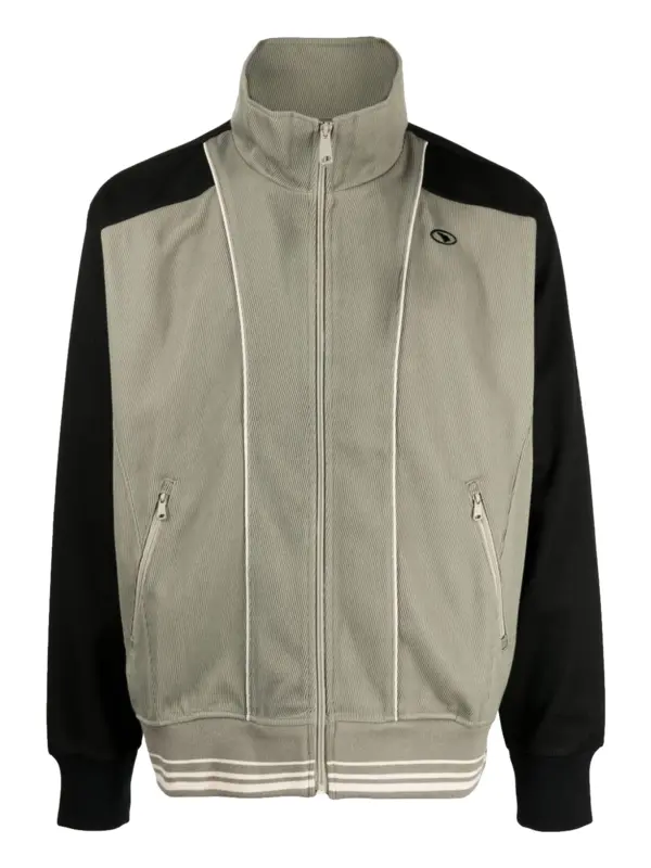 ADER ERROR Logo-patch Jacket - Green
