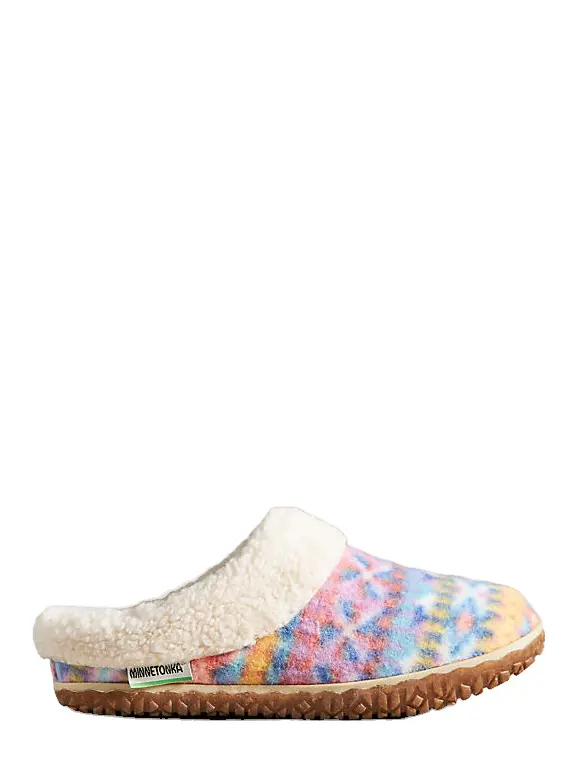 Minnetonka Eco Spruce Slippers - Orange