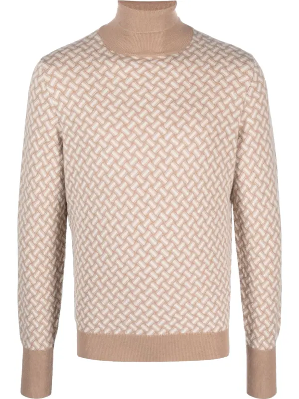 DRUMOHR Biscottino Cashmere Jumper - Brown